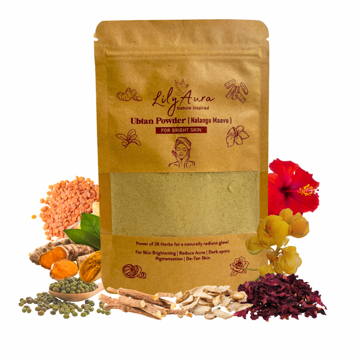 Ubtan powder ( nalangu mavu ) – LilyAura Naturals